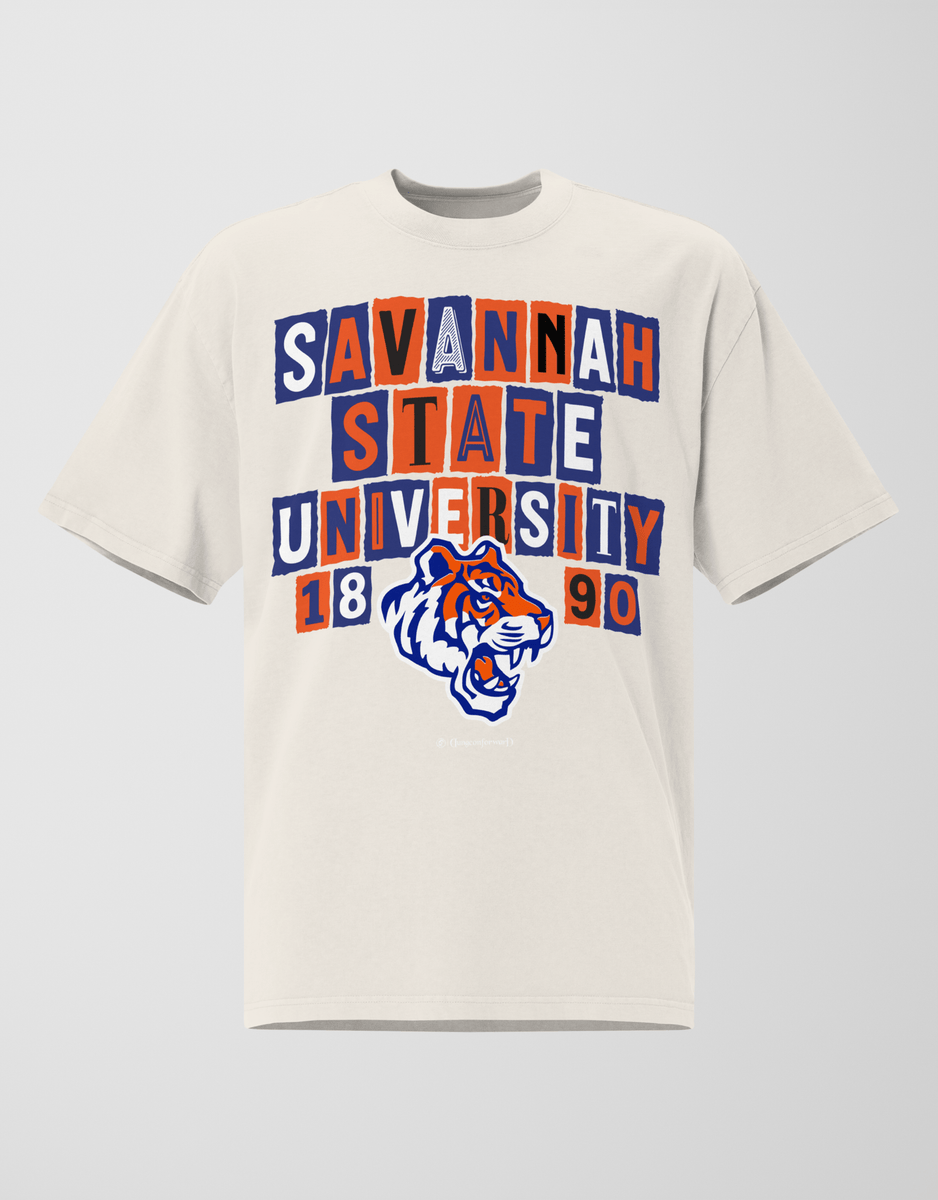 Savannah State University - The Collage - Oversized T-shirt ...