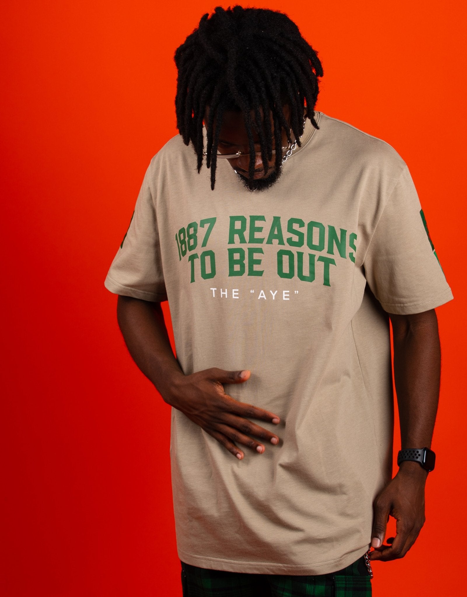 Be Out Day - 1887 Reasons Tan Tee – DungeonForward