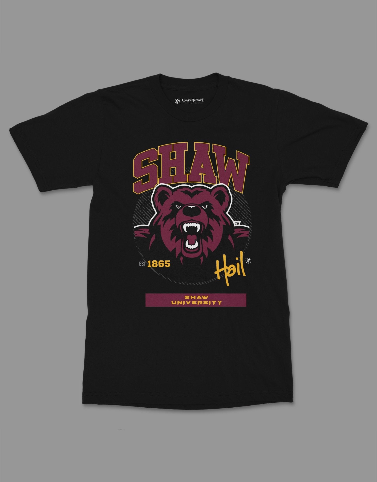 Dungeon Forward - The Yard Essentials - Shaw University - Tshirt ...